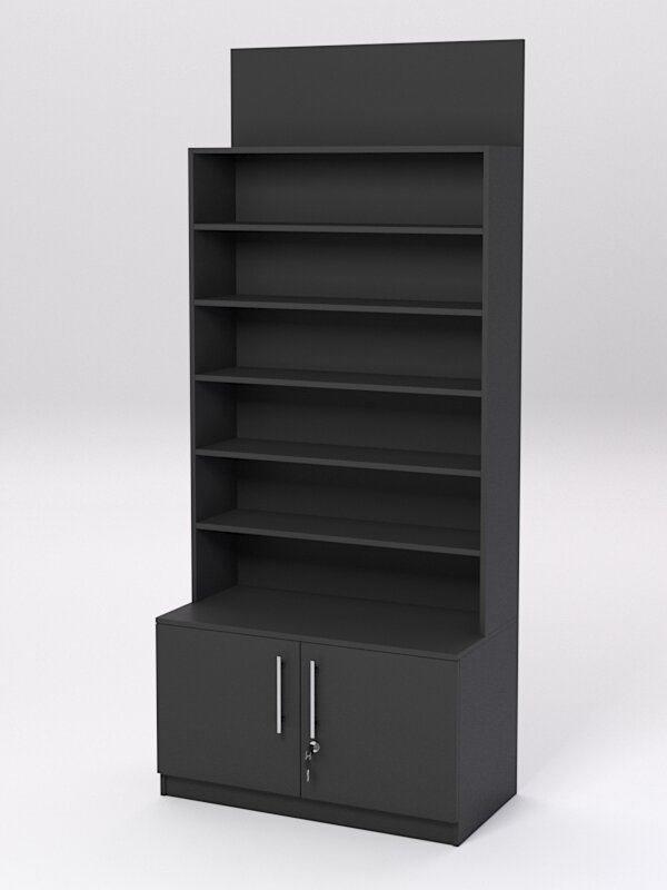 Стеллаж "каскад" №2 для обуви, Черный. Производитель товара - компания Westcom.