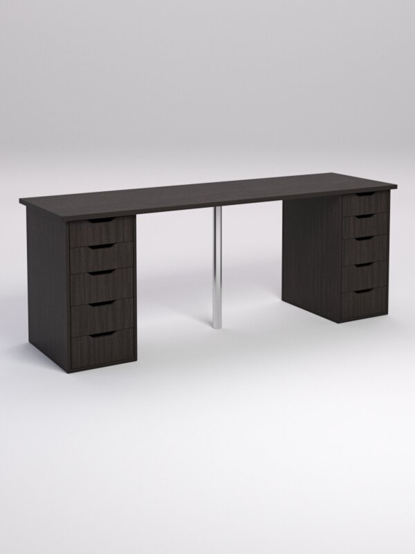 Письменный стол Локотен Алеша длинный, Дуб Венге. Производитель товара - компания Westcom.