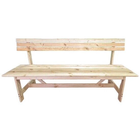 Лавочка садовая Garden Story со спинкой Кострома арт. G-050 со спинкой 1780мм