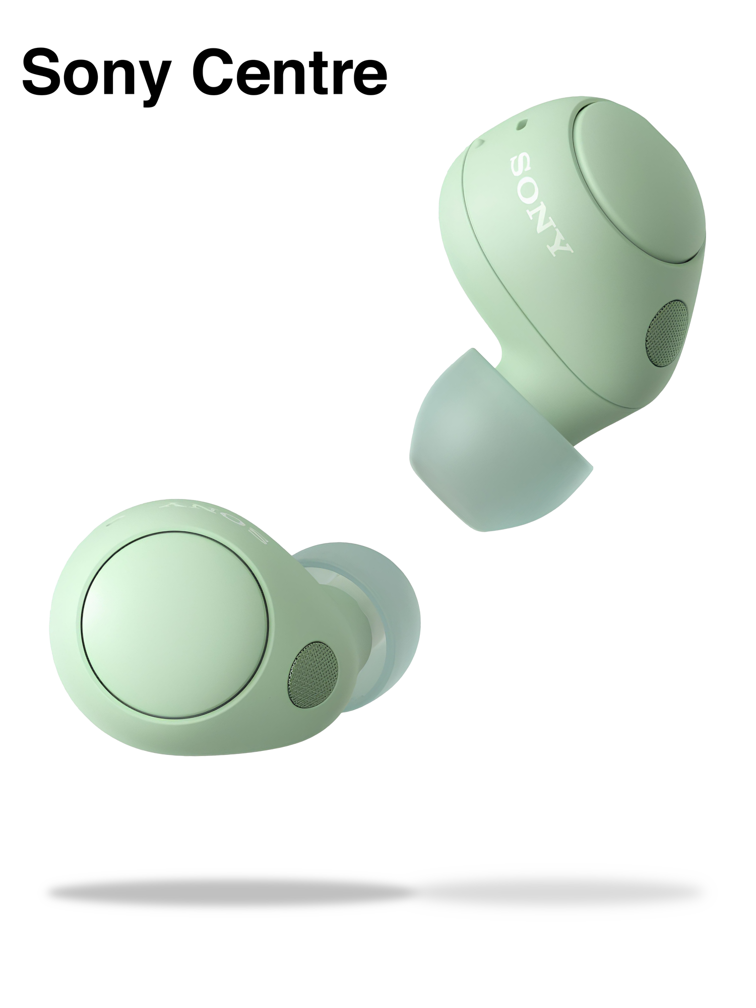 WF-C700NG беспроводные наушники Sony зеленые