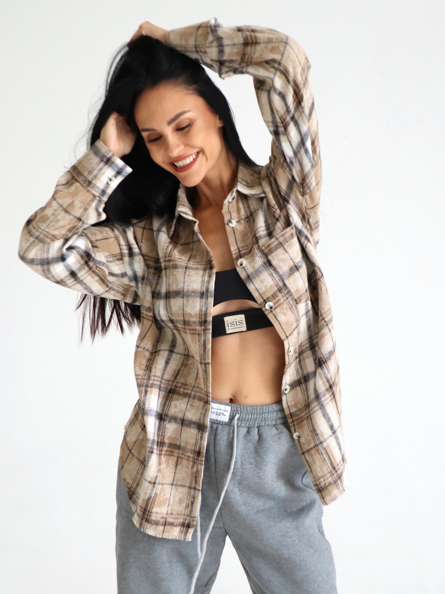 Рубашка Рубашка в клетку вареная