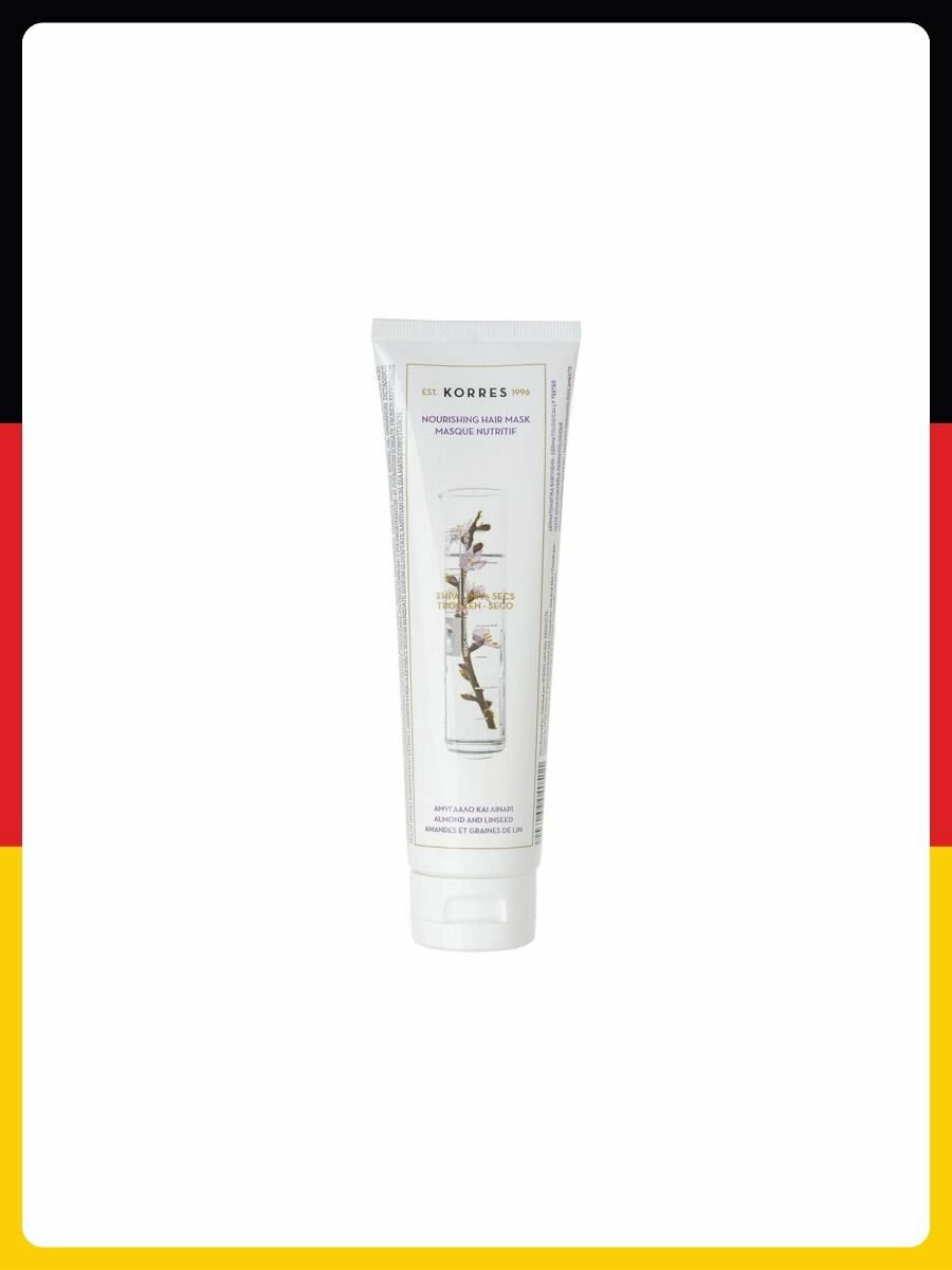 Маска для волос Korres Almond & Linseed Hair Mask 125 ml