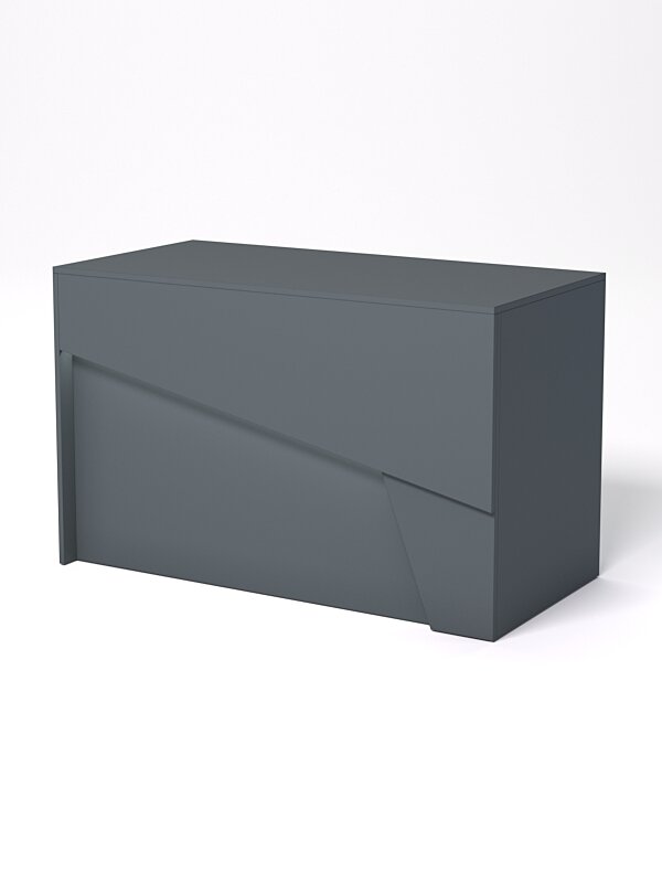 Стол руководителя №1, Темно-Серый. Производитель товара - компания Westcom.