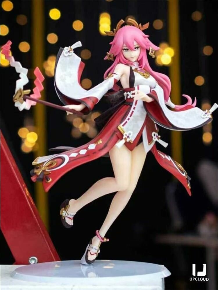 Genshin Impact / Геншин You Mika фигурка / UPCLOUD 15.3cm Я Мико-Праздничные подарки