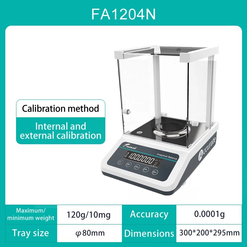 Электронные весы JOANLAB FA1204N, 120г/0.001г, ЕС