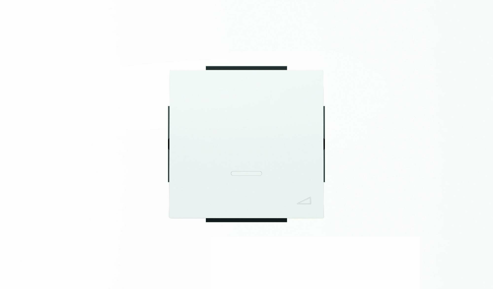 ABB SKY Альпийский белый Клавиша для механизма клавишного светорегулятора арт.8160.1, 2CLA856010A1101