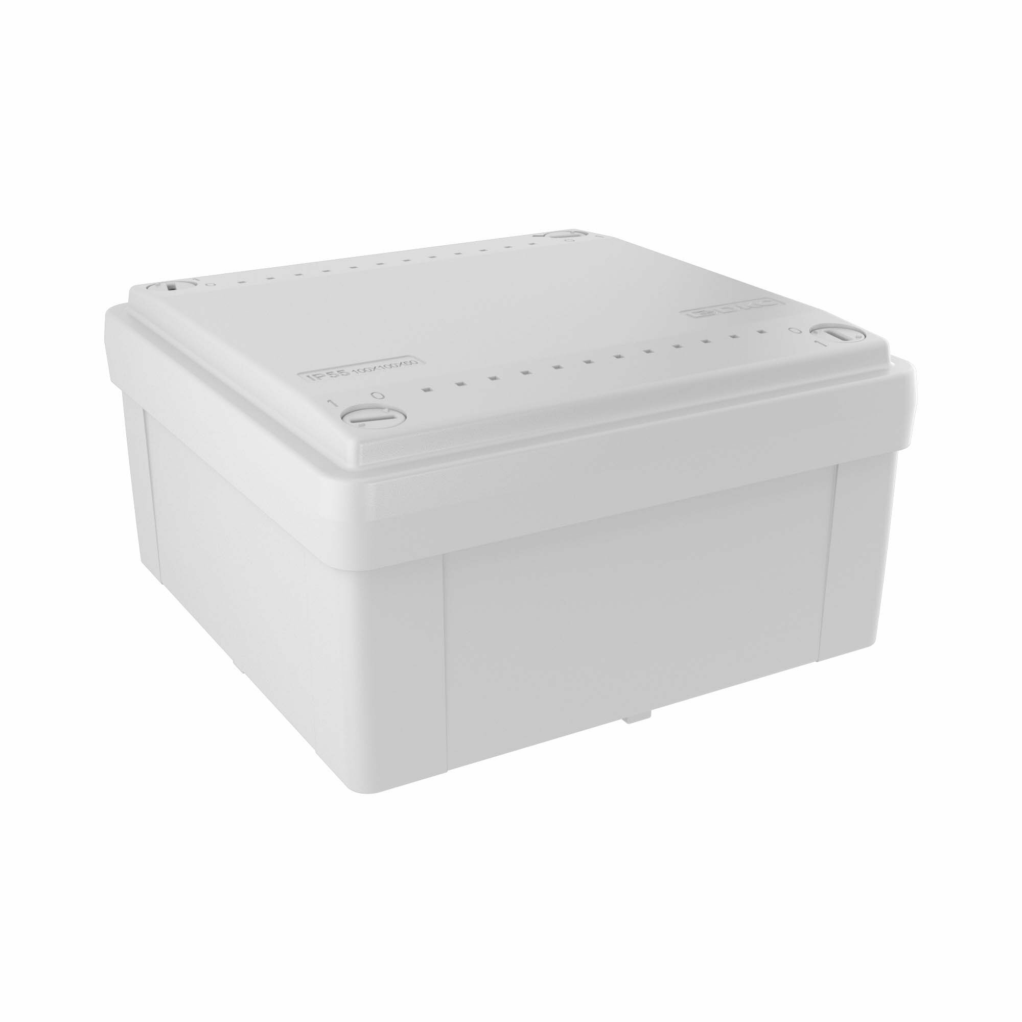 DKC Коробка ответвит. с гладкими стенками, IP56, 100х100х50мм, 53810