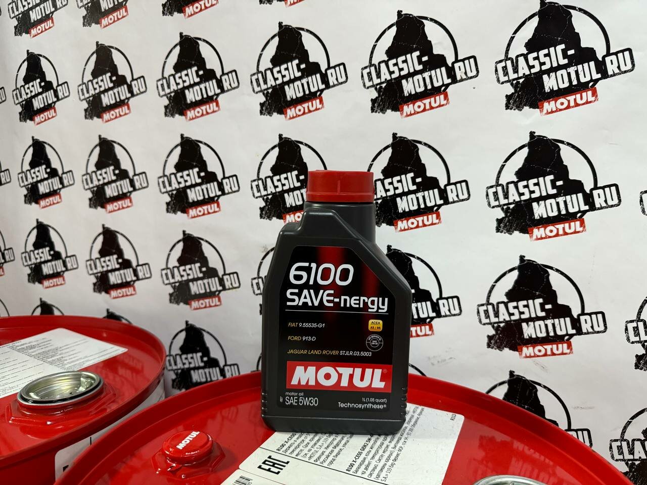 Синтетическое моторное масло Motul 6100 SAVE-Nergy 5w-30 VN (1L) 112456