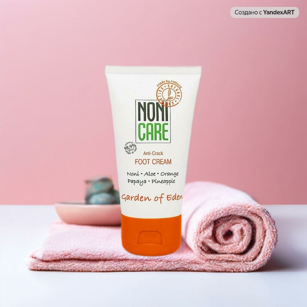 Крем для ног увлажняющий от трещин и натоптышей NONICARE 50мл