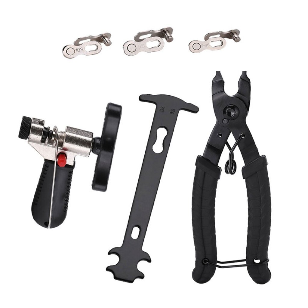 Щипцы для проверки звеньев велосипедной цепи Инструмент для заклепок прерывателя цепи для шоссейных и горных велосипедов