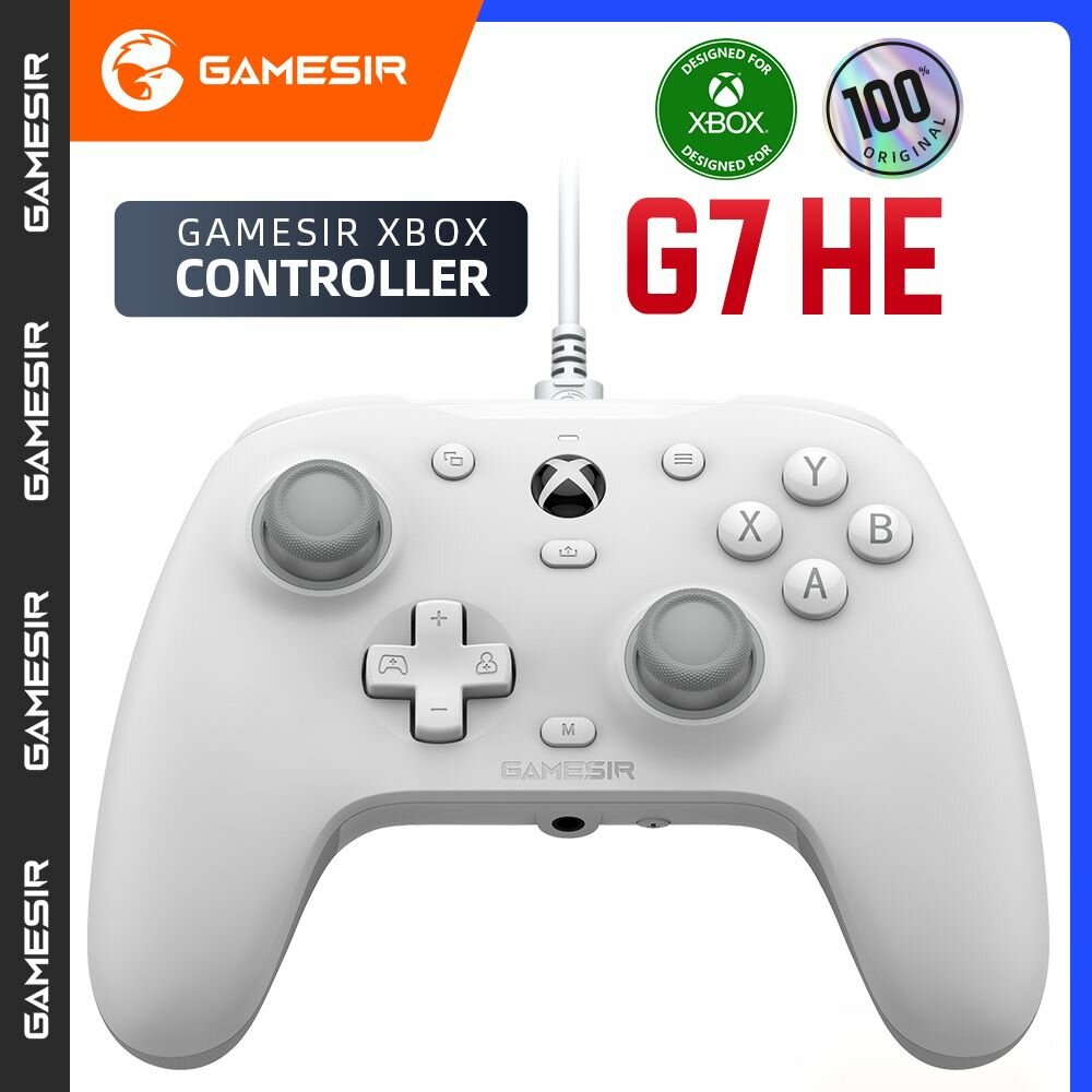 GameSir G7 HE Xbox Игровой контроллер Проводной геймпад для Xbox Series X, S, One, с эффектом Холла