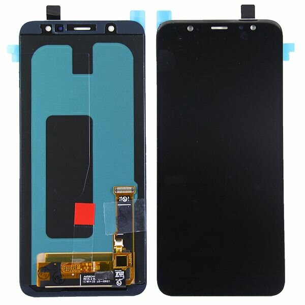 Дисплей для Samsung A605F (A6+ 2018) с тачскрином Черный - (OLED)