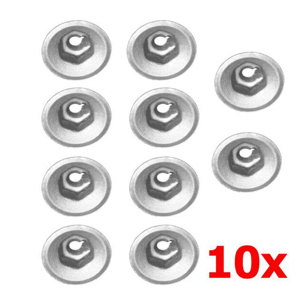 10шт 1382642 Накладки на Арки заднего колеса и Гайки Брызговика для Ford