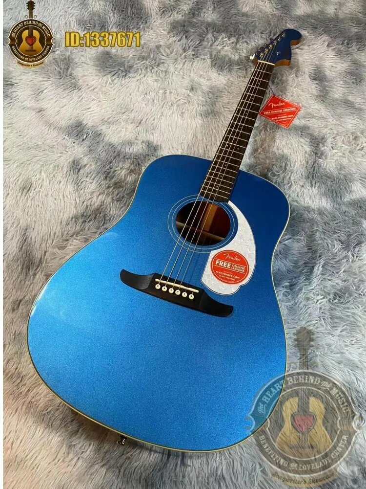 Электроакустическая гитара Fender California акустико-электрическая гитара 6-струнная, корпус Ель 41"