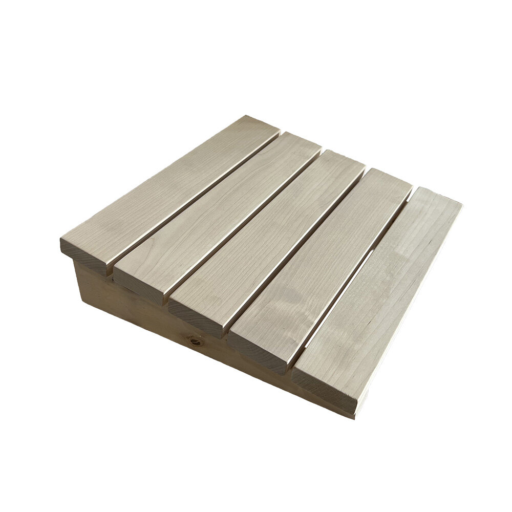 Подголовник из березы для бани и сауны (деревянный) Паромакс