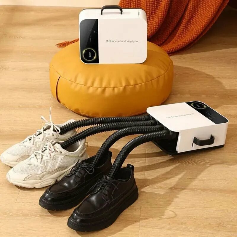 Бытовая сушилка для обуви, может сушить две пары обуви одновременно