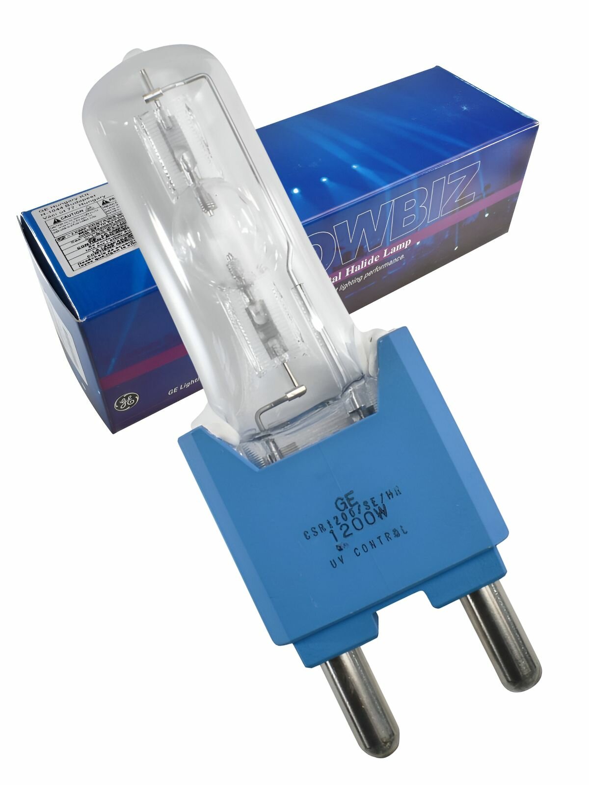 Лампа металлогалогенная студийная G38 100V General Electric CSR 1200 SE/HR/UV-C 110000лм 1200Вт 6000К 750ч