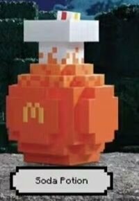 2025 McDonald Minecraft Мой мировой комбинированный набор из картошки фри и гамбургеров