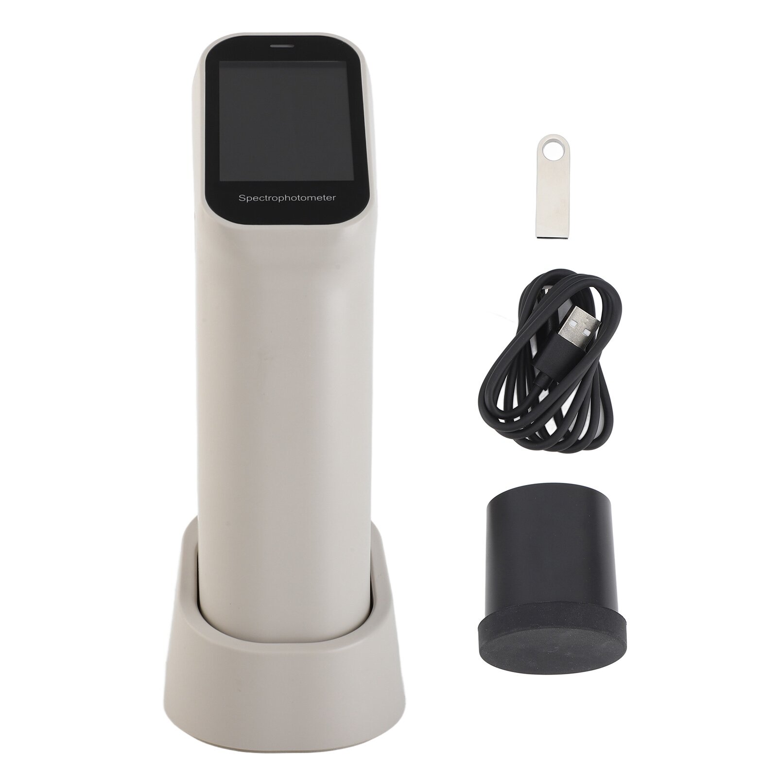 Сенсорный колориметр 6 мм, тестер цветовых различий, портативный анализатор, встроенный аккумулятор.