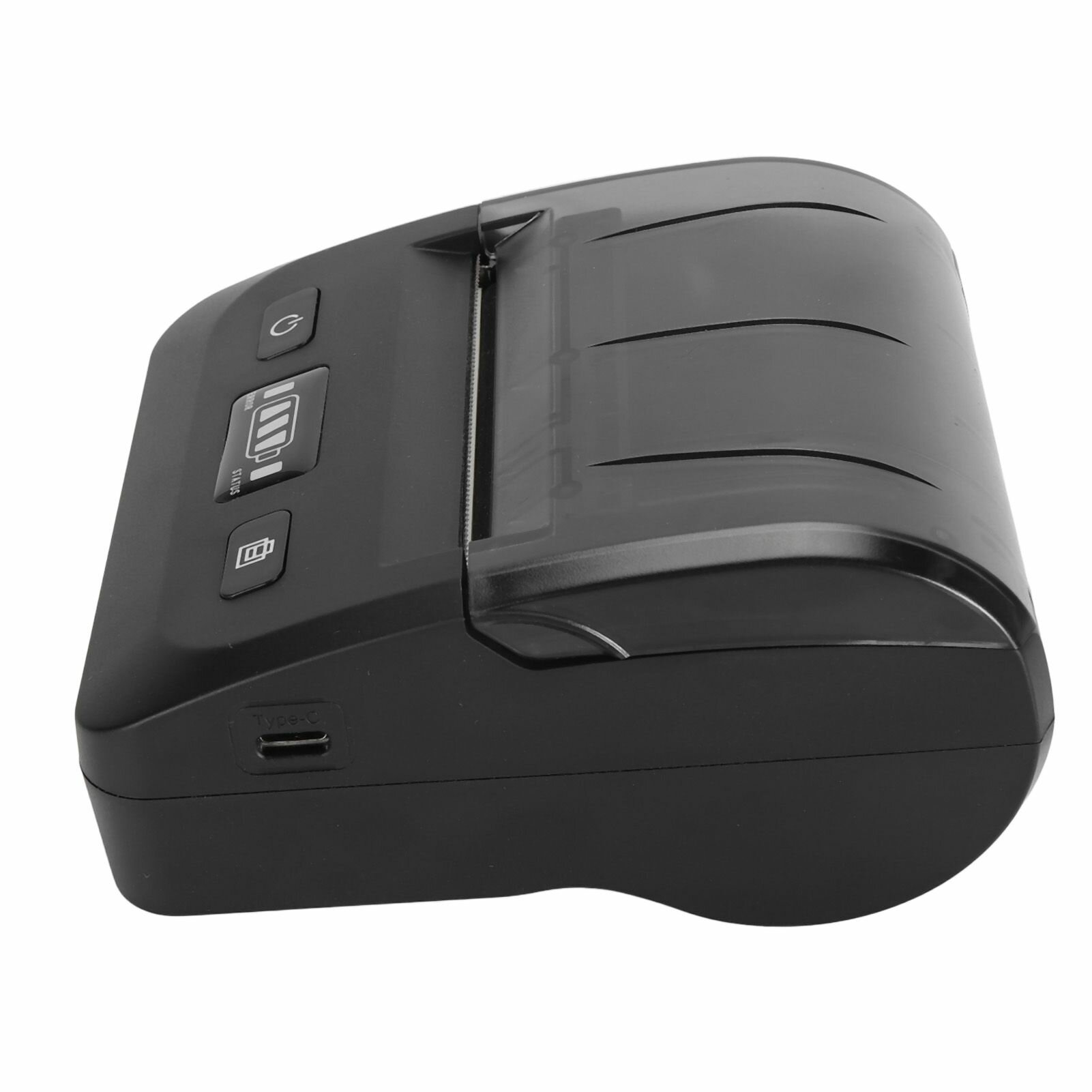 Портативный Bluetooth термопринтер для чеку, поддержка многоязычности, 80мм, Объемный аккумулятор 2600мАч