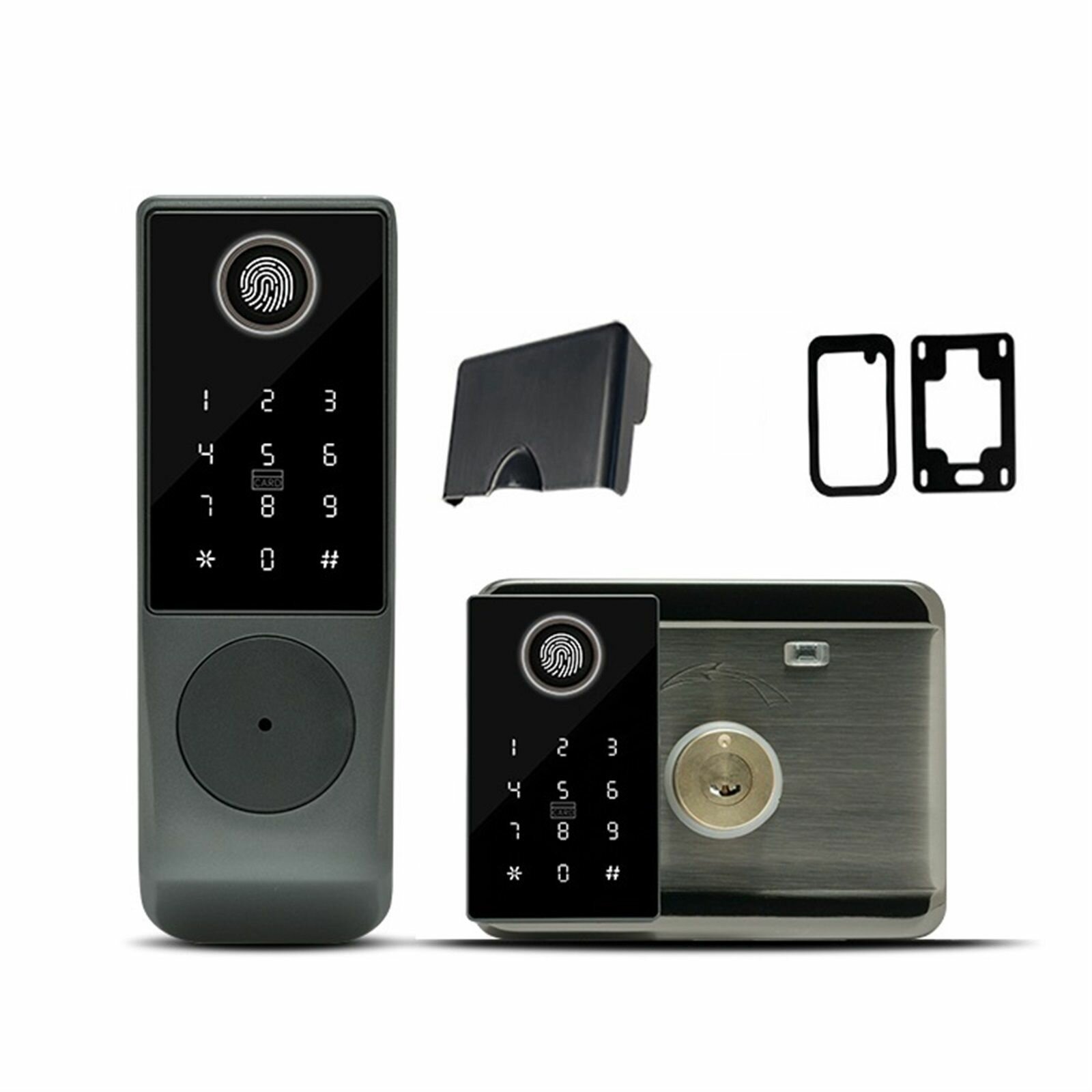 Замок дверной Tuya, с отпечатками пальцев, водонепроницаемый, с Wi-Fi