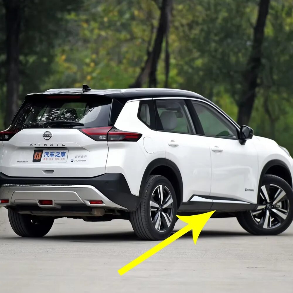 Брызговики для Nissan X-Trail Rogue e-Power T33 2022 ~ 2025, автомобильные брызговики, брызговики, аксессуары для передних и задних крыльев