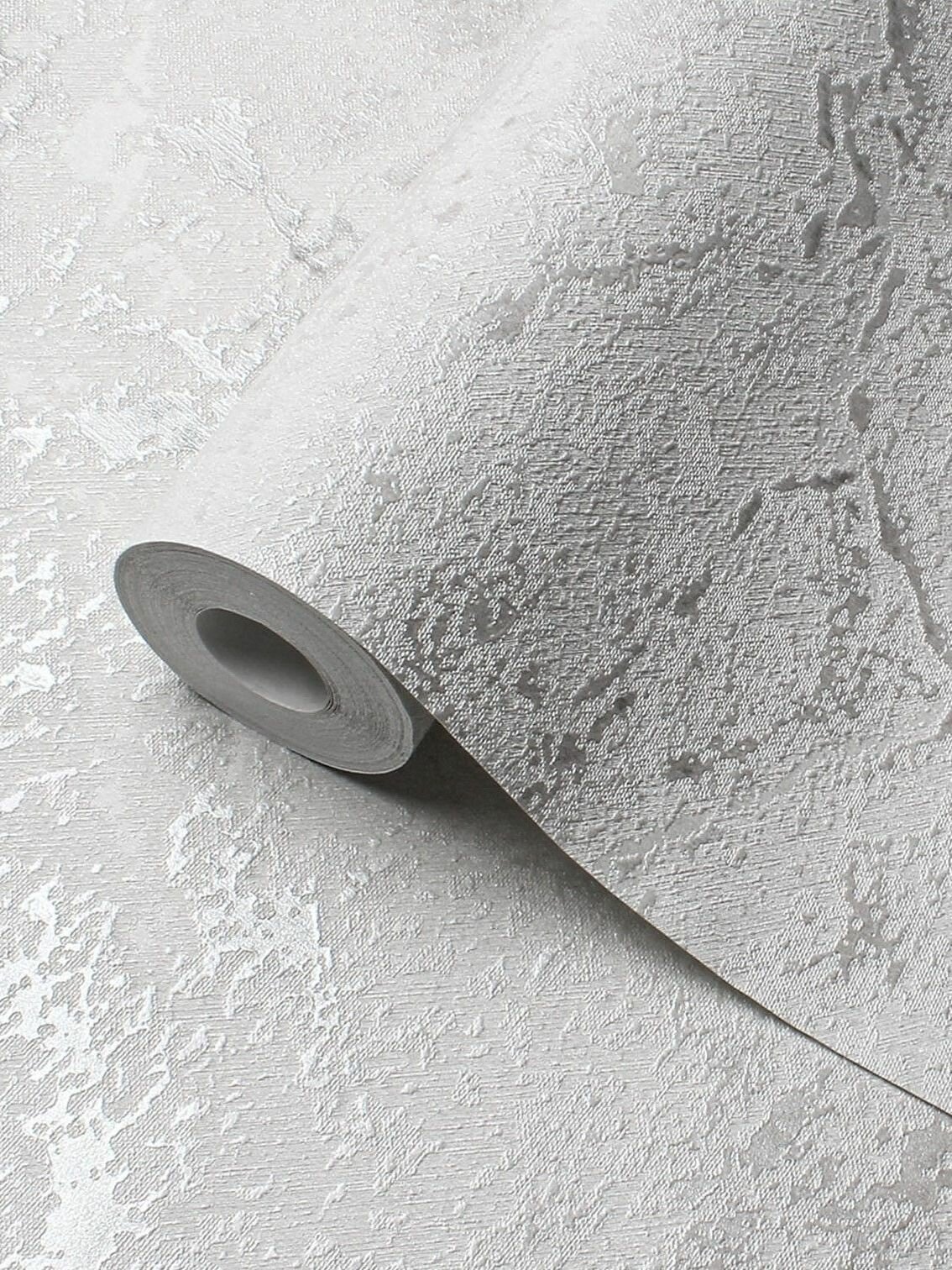 Обои флизелиновые 1.06 м * 10,05 м Mineral виниловые метровые моющиеся под штукатурку 000150241