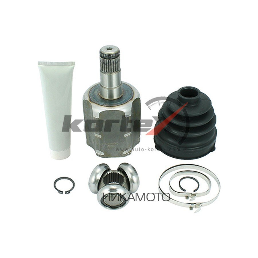 KORTEX KVJ003 ШРУС внутр. AUDI A3 03-/SKODA OCTAVIA 04-/VW GOLF V 04-08/GOLF VI 08-/PASSAT 05-10
