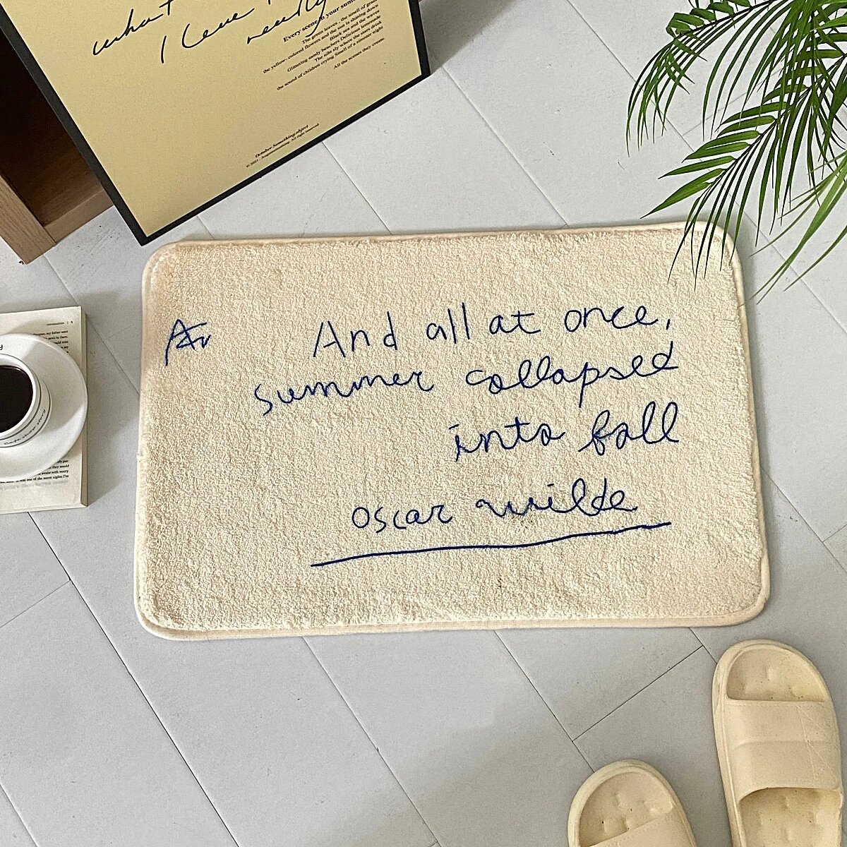 AIOSC Английский ковер из акрила 40x60 см, summer, 400 ММ х 600 ММ