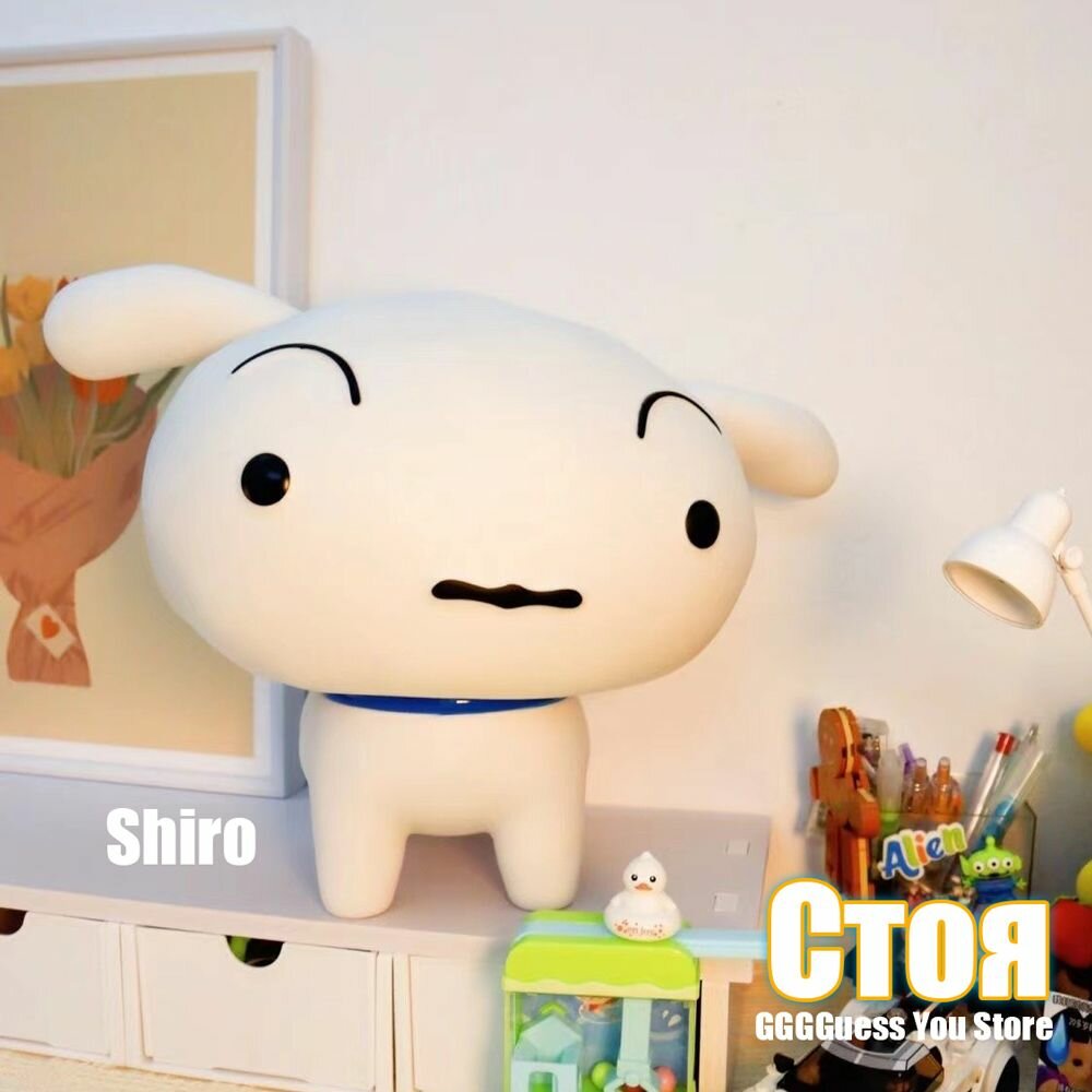 Аниме-фигурка 1:1 Shiro Стоя/приседая/стоя на обеих ногах 27cm