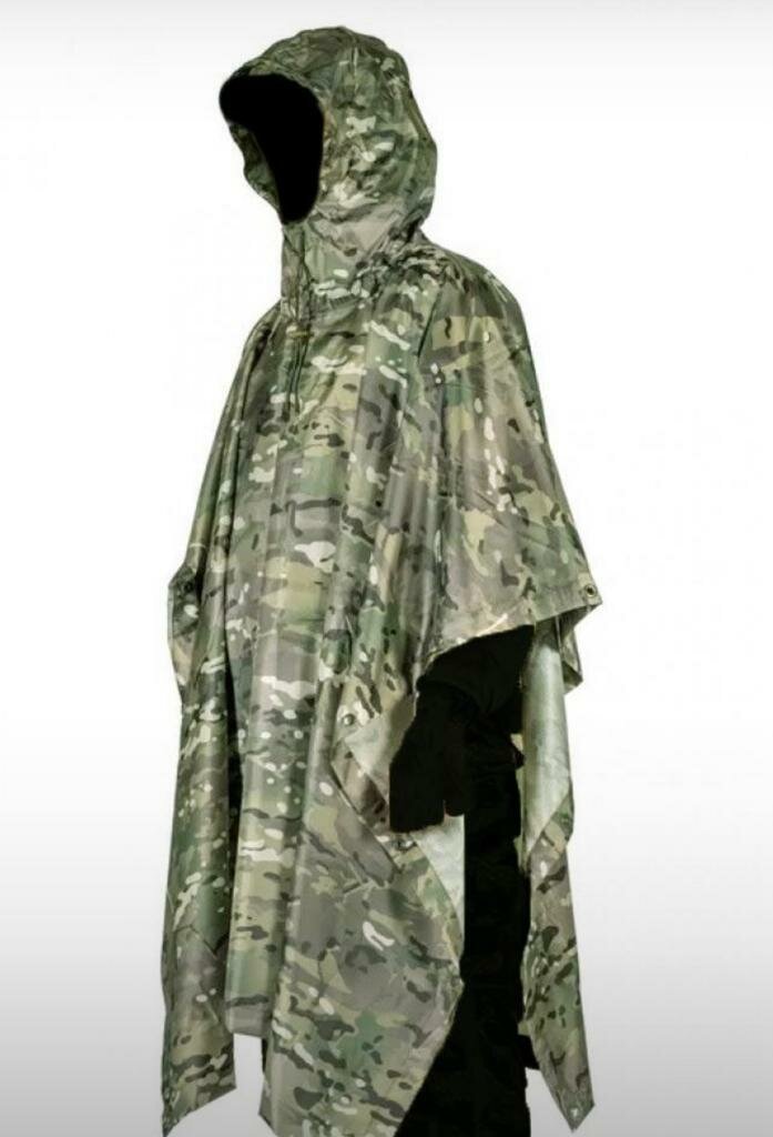 Пончо дождевик Барс цвет мультикам