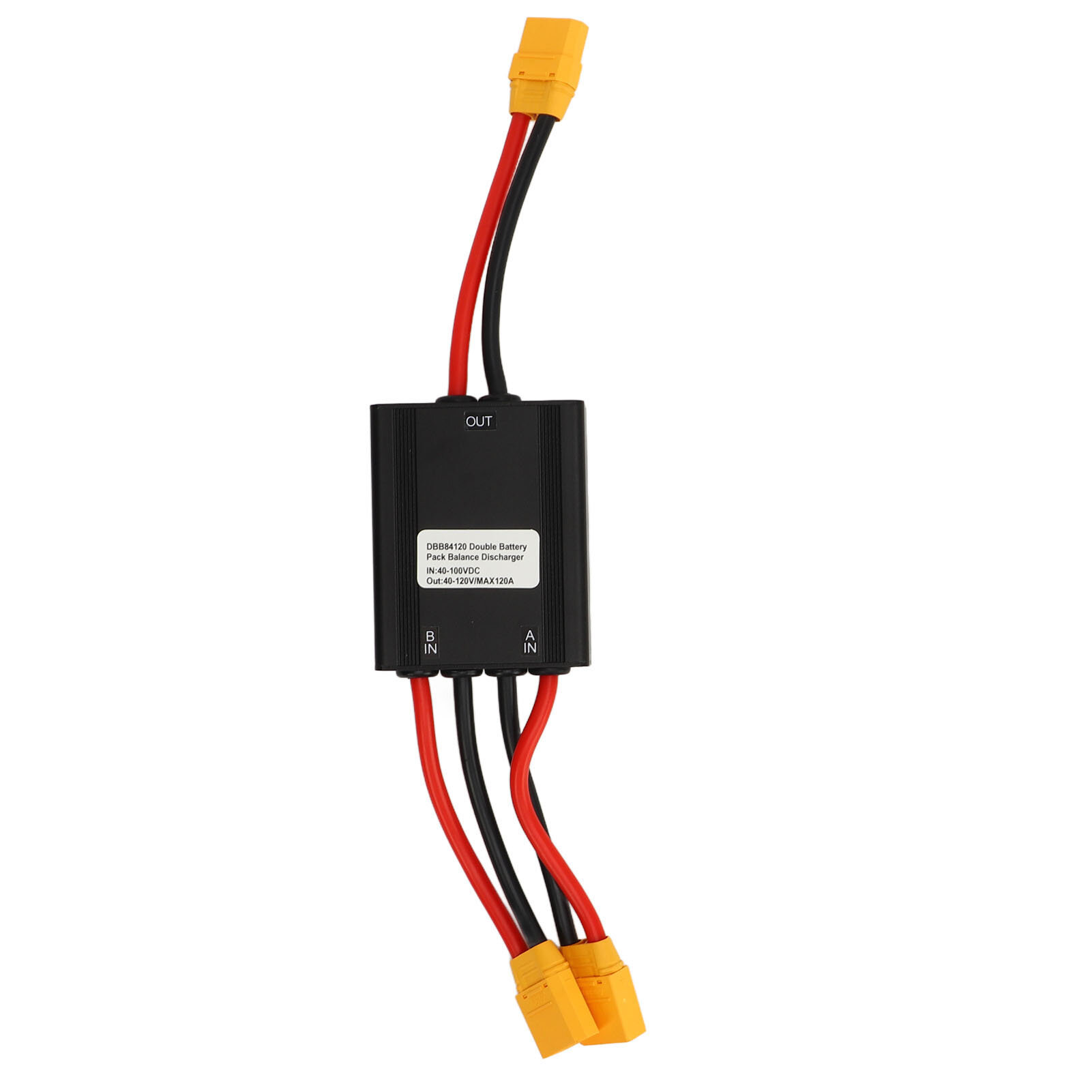 Электрический велосипед двойной разрядный преобразователь батареи 40 В до 100 В адаптер параллельного модуля двойной батареи для замены 120A