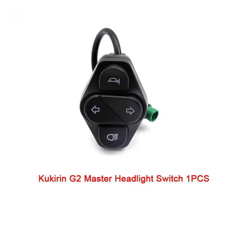 Оригинальный переключатель фар для электрического скутера Kukirin G2 Master, 5-контактный переключатель указателя поворота, кнопка звукового сигнала, аксессуар