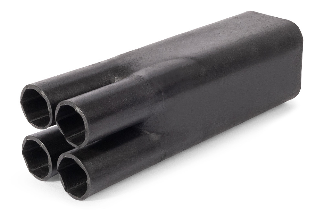 Перчатка термоусаживаемая КВТ 4ТПИнг-25/50 для 4 жильных кабелей, черный, 25/50мм², 1шт. / электрика