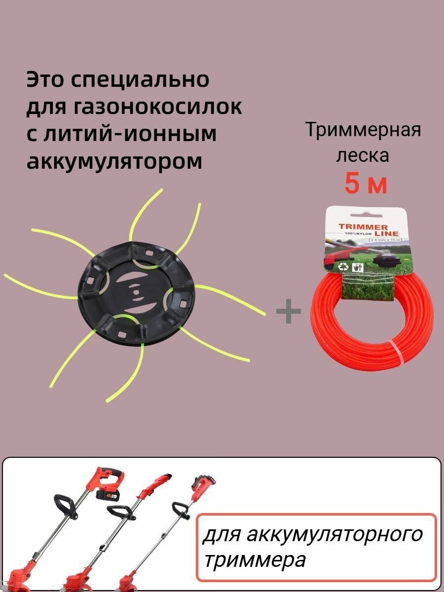 Нож для газонокосилки