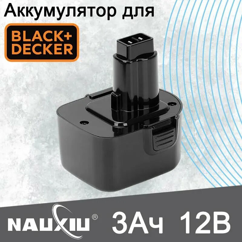 A9252 Black&Decker Аккумулятор для электроинструмента PS130 PS130A A9252 A-9252 A9275 A-9275 A9266