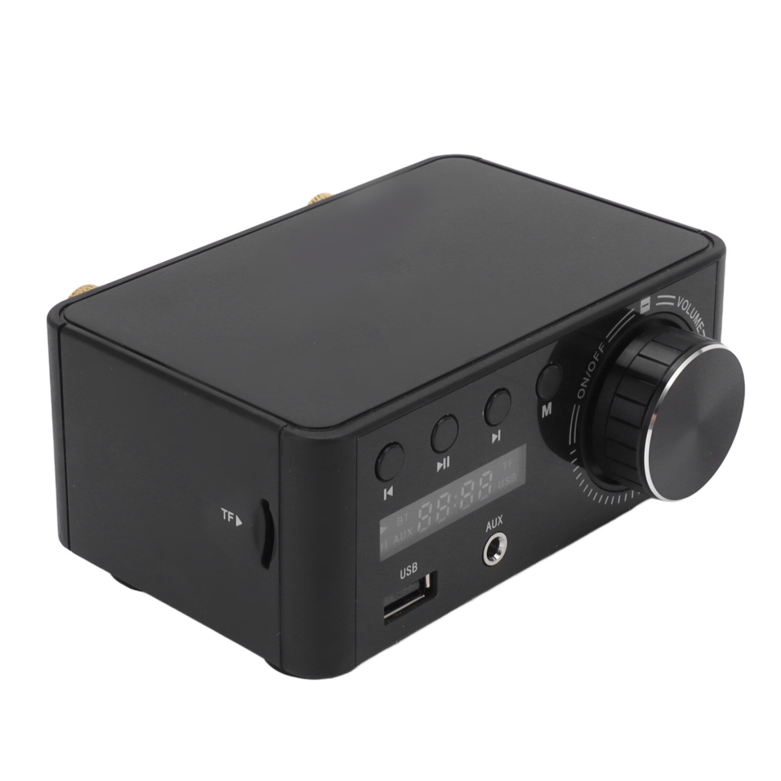 Мини-усилитель мощности, 50 Вт, Bluetooth 5,0, 9 В постоянного тока 24 В, класс D, домашний стереоусилитель Hi-Fi для компьютера, мобильного телефона