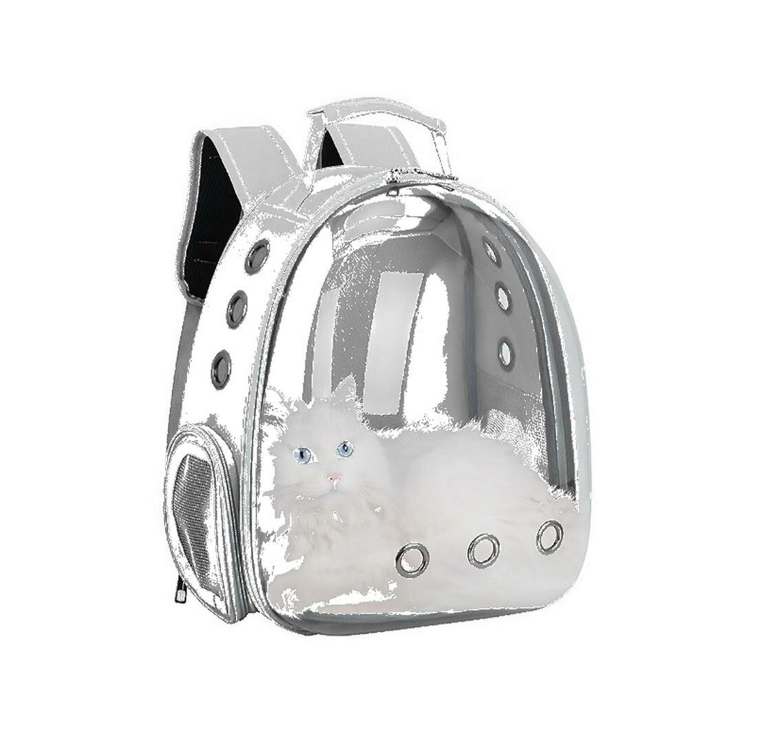 Рюкзак переноска для кошек и собак с панорамным иллюминатором / Рюкзак переноска для животных