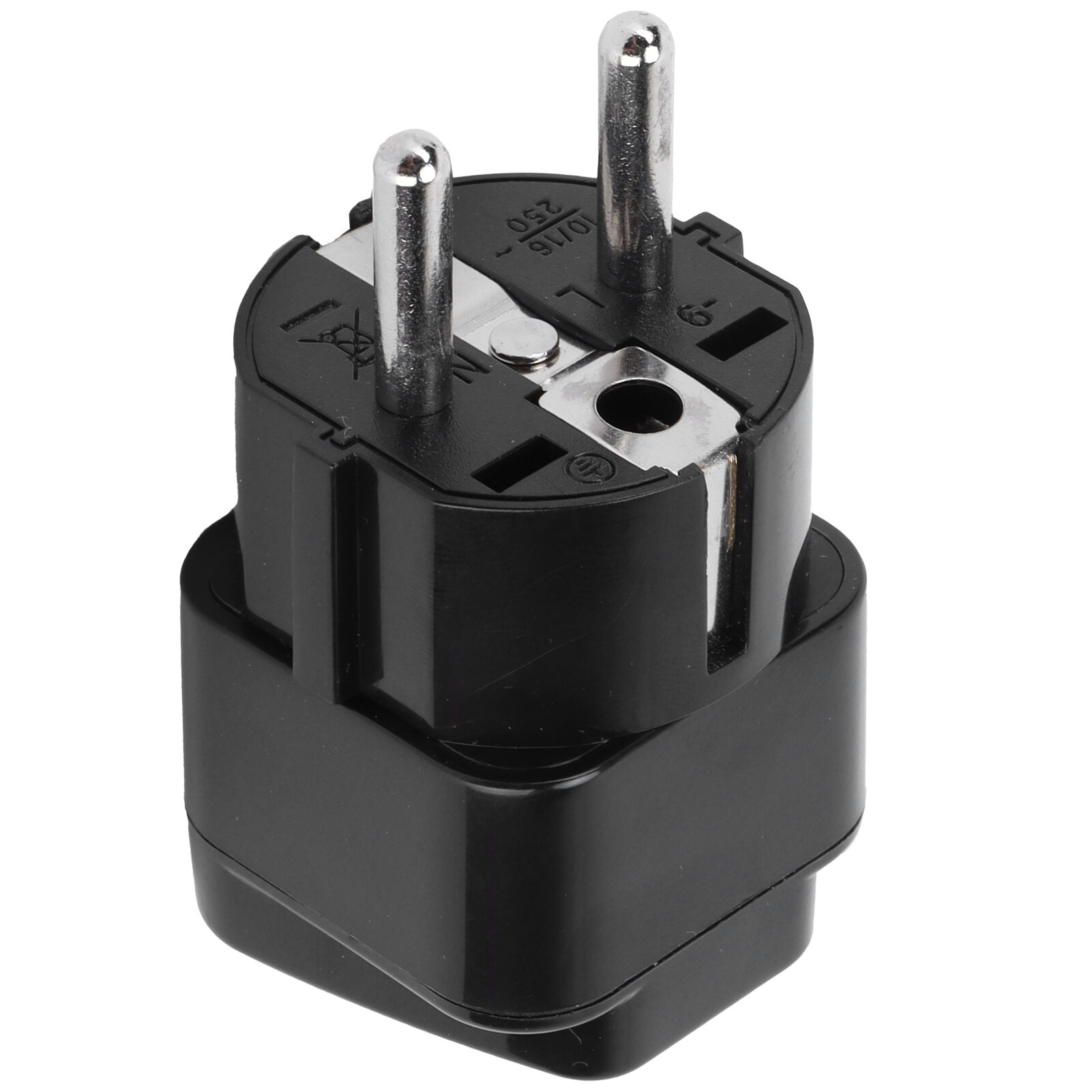 10A Power Converter Plug Europe Travel Adapter Conversion Socket — фото 1