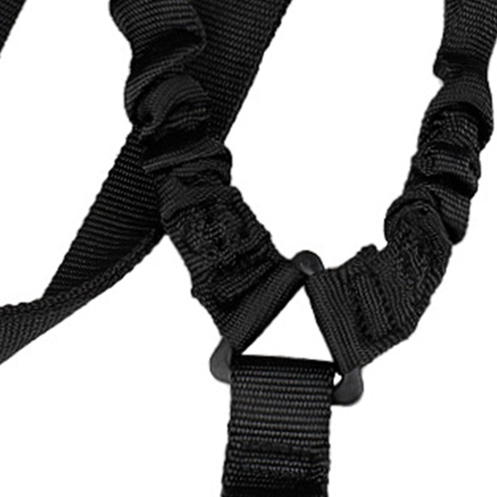 Одноточечный плечевой ремень в американском стиле, нейлоновый ремень с пряжками для занятий спортом на открытом воздухе, черный