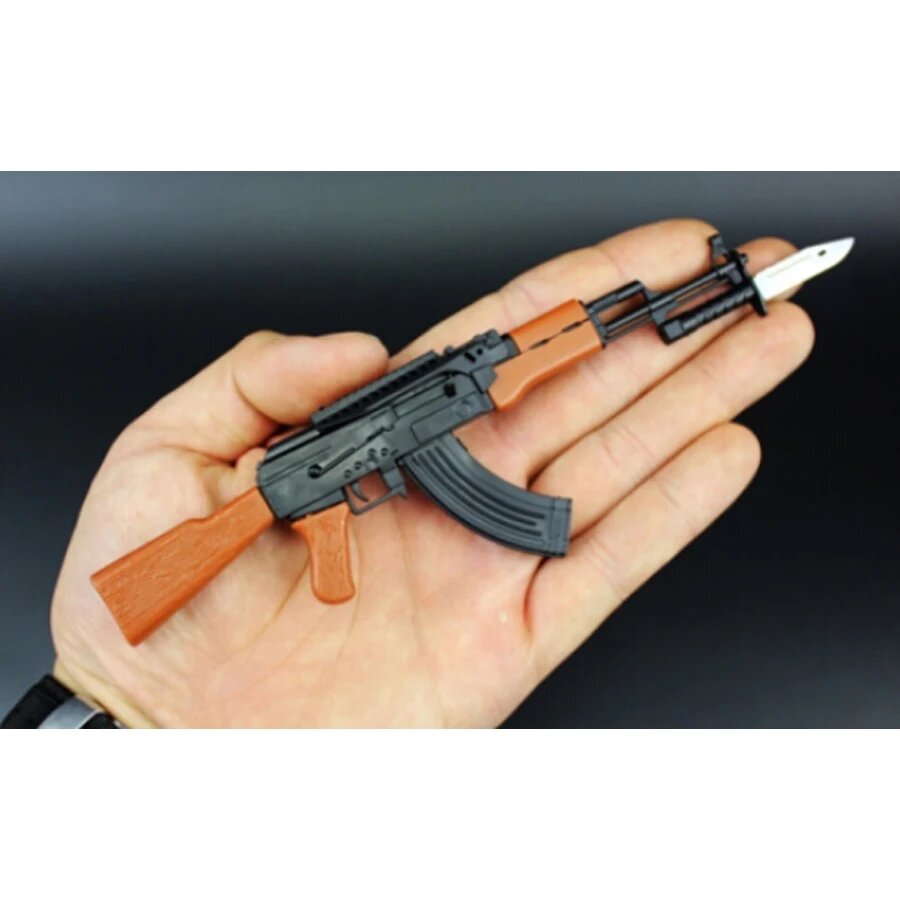 Игрушечный пистолет М134 MG42 и АК47 1/6 масштаба Оранжевый, AK47