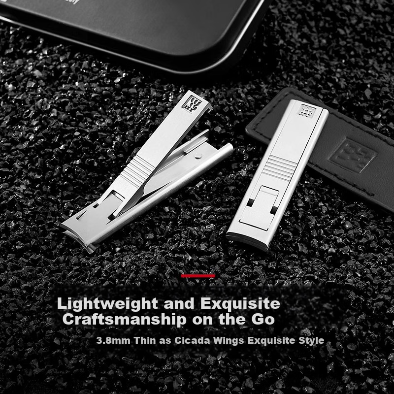 ZWILLING Nail Clippers Nail Clippers Nail Clippers Splash-proof Portable Ultra-thin Cicada Wing Imported German Brand Valentine's Day Gift