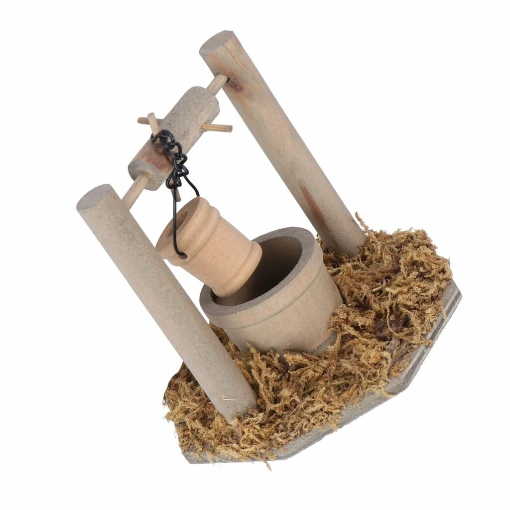 Миниатюрный колодец для декора