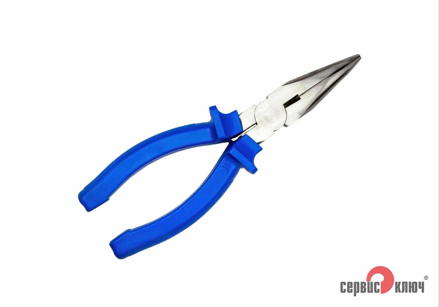 Утконосы плоскогубцы загнутые 200мм 71202 сервис ключ
