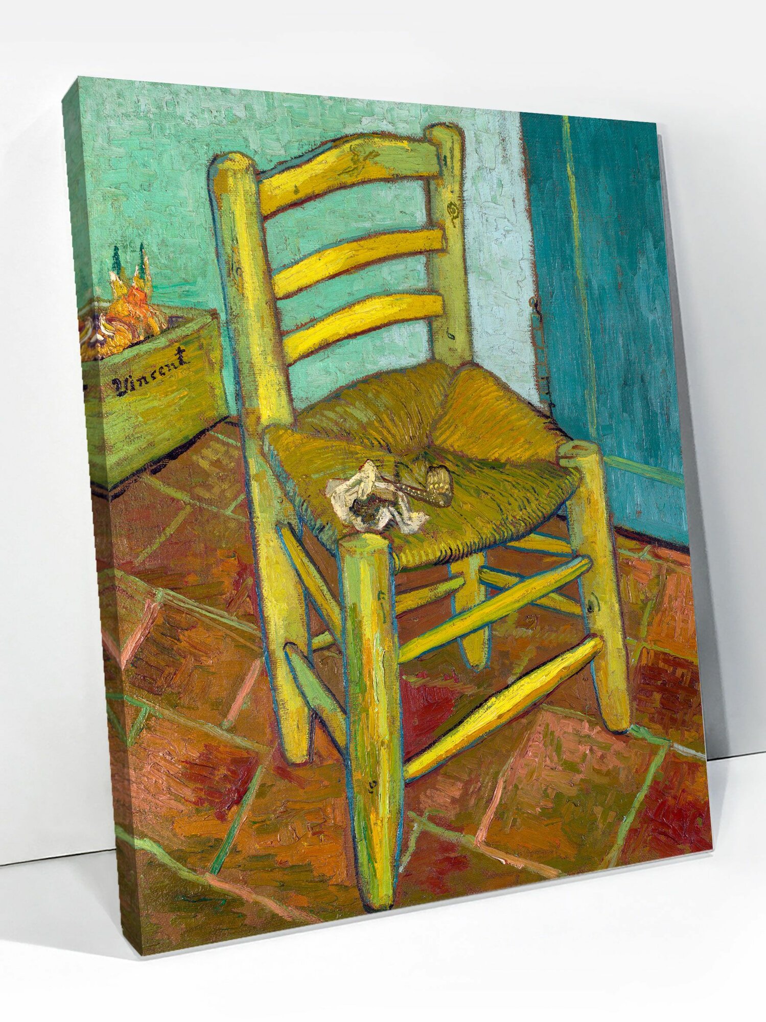 Картина Ван Гог Кресло Ван Гога на холсте 70х55см
