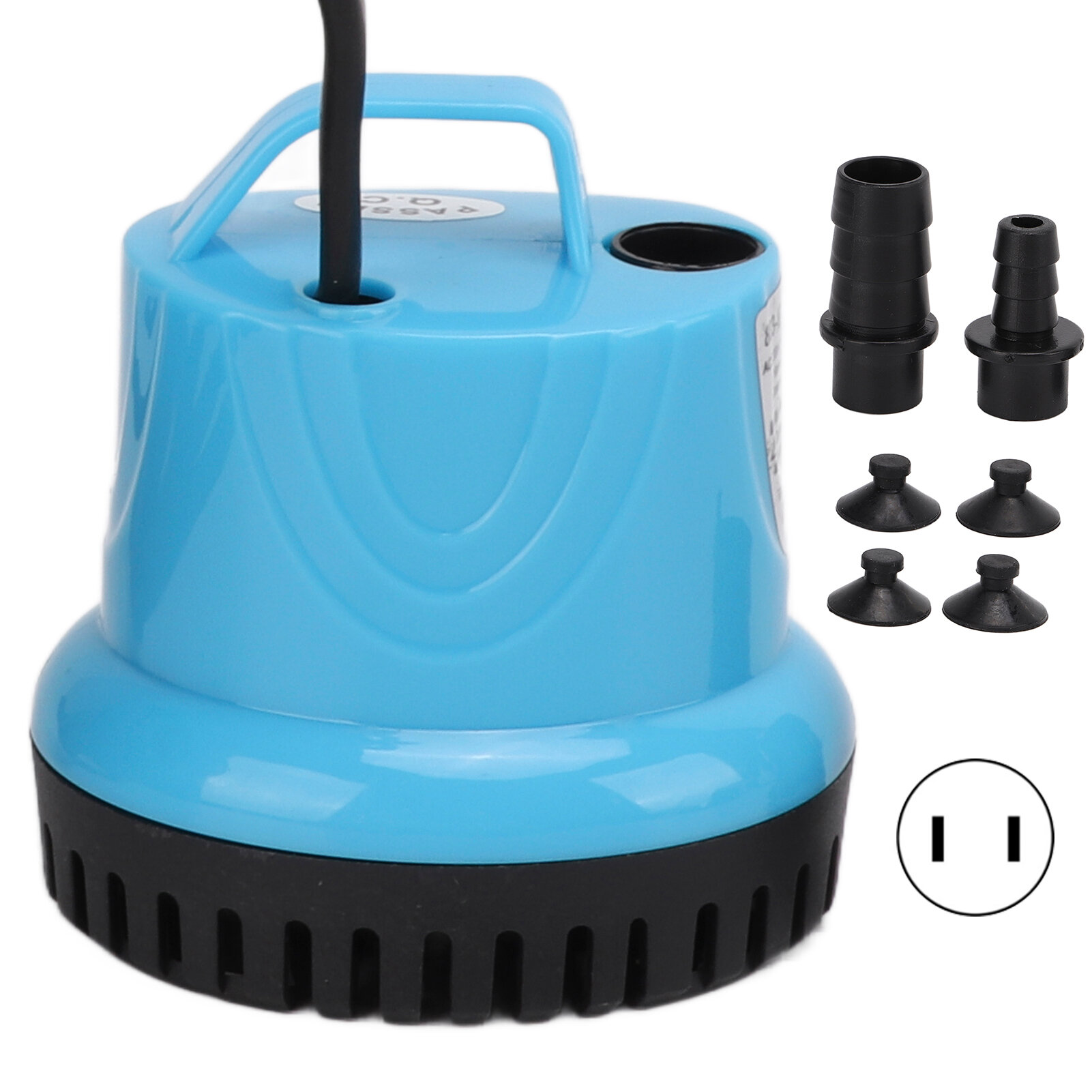 Мини-погружной водяной насос, сверхтихий, 110 В, 5 Вт, для аквариумов, аквариумов, прудов, гидропоники, вилка стандарта США, малошумный фонтанный насос