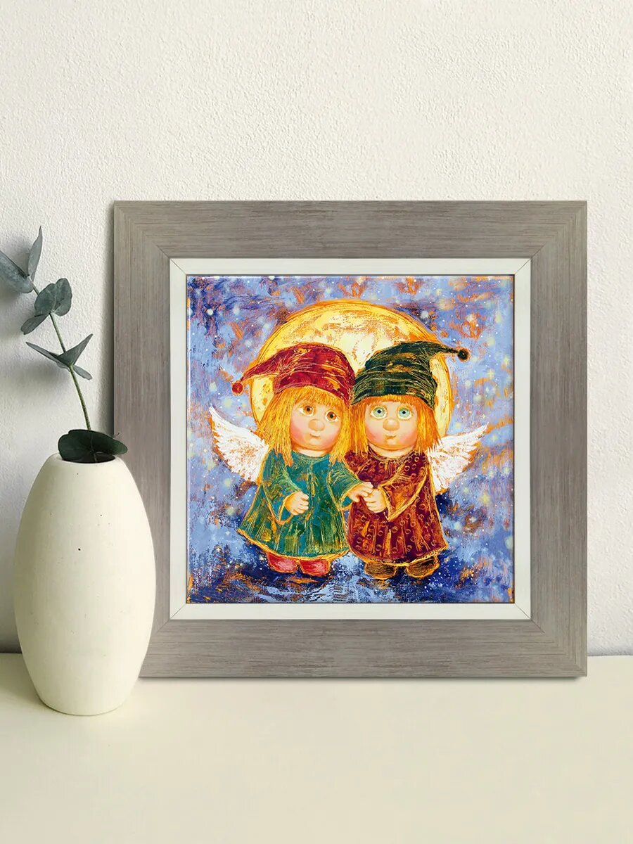 Картина с ангелом.