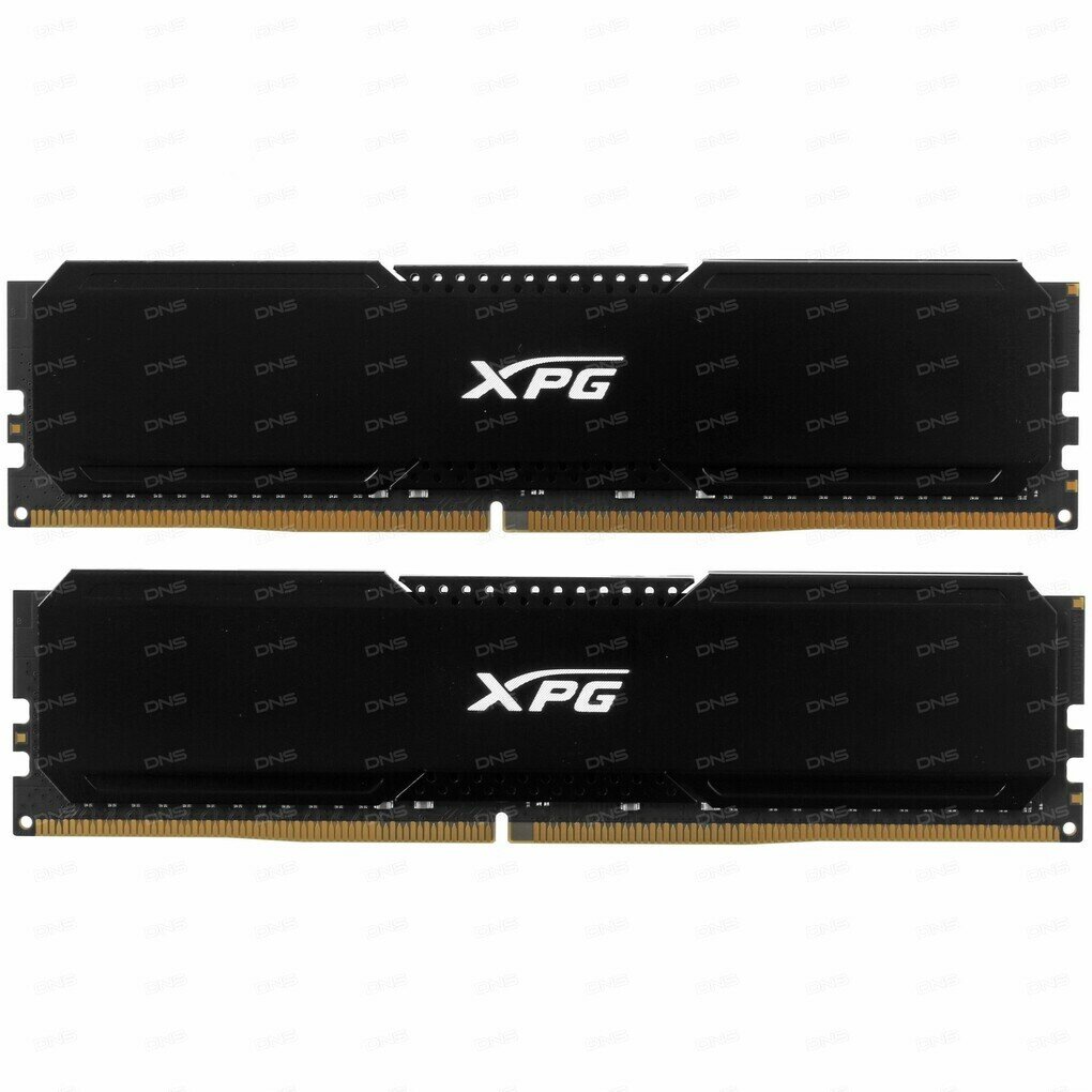 Оперативная память ADATA XPG GAMMIX D20 (AX4U32008G16A-DCBK20) DIMM DDR4 16 ГБ - 2 шт, 3200 МГц