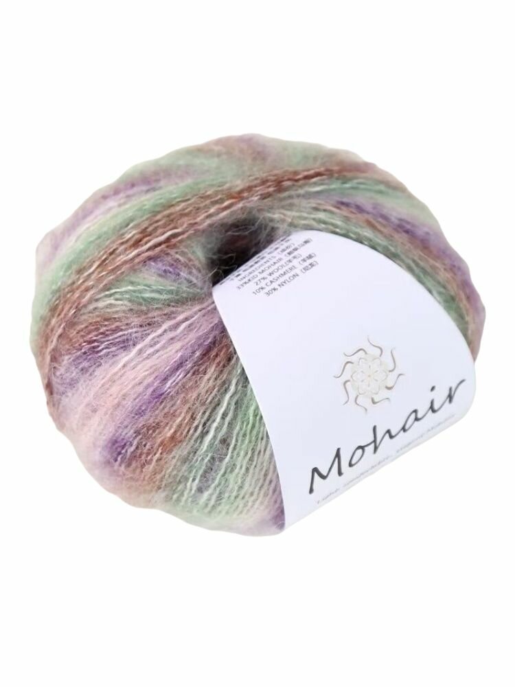 Вязальная нить из искусственного мохера градиентного цвета, материал для вязания ручной работы, из которого можно делать шапки, свитера, перчатки, кукол