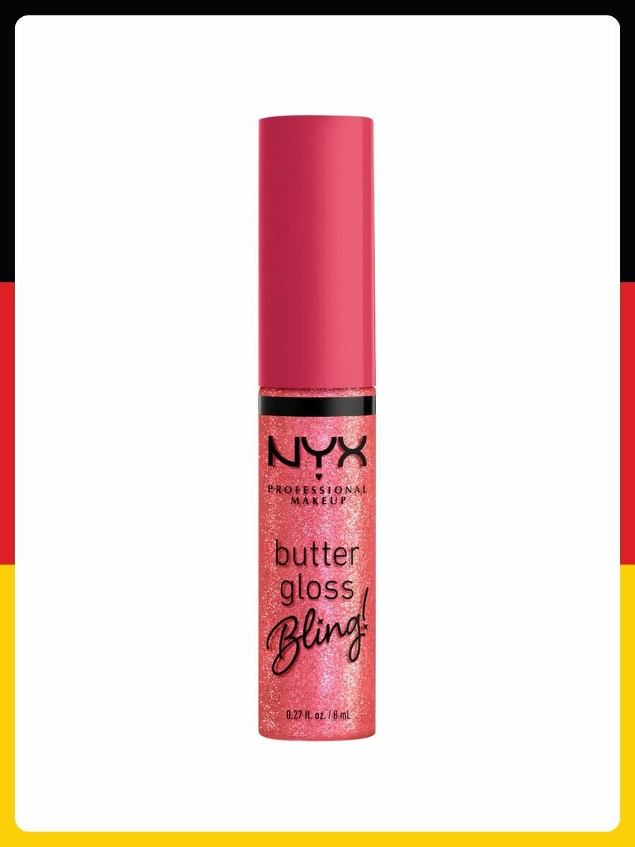 Блеск для губ NYX Professional Makeup Butter Gloss Bling 05 Got Money, 8 мл